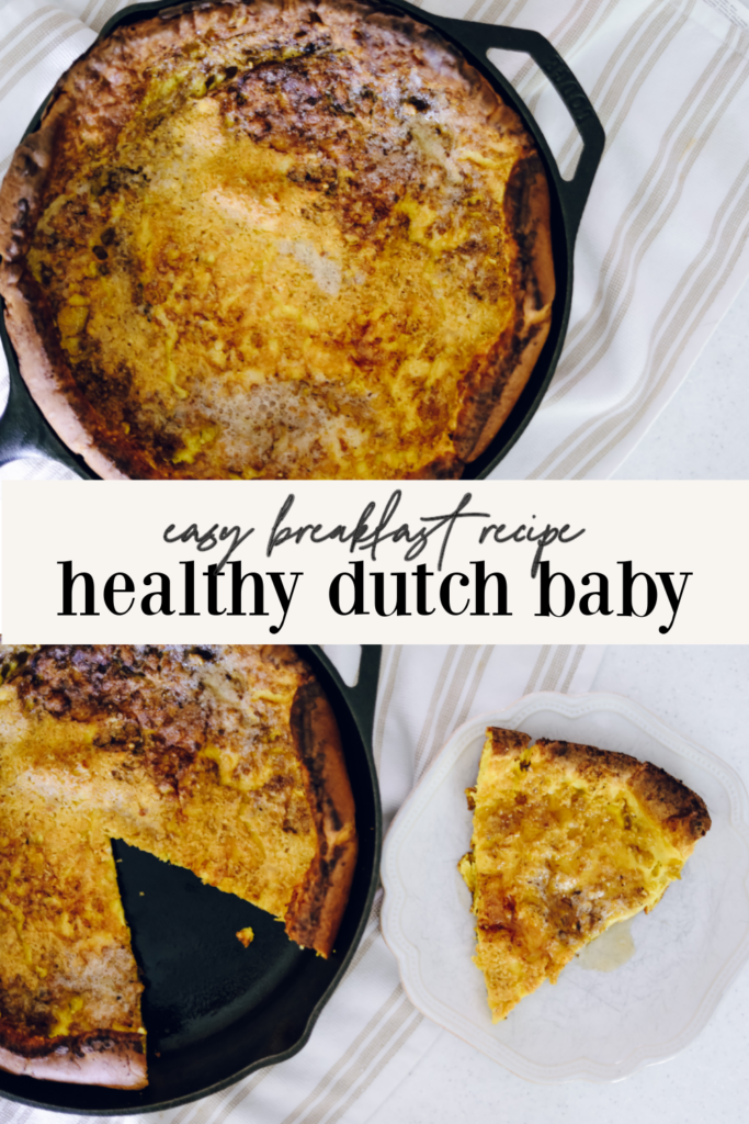 Healthy Dutch Baby – Easy Breakfast Idea!